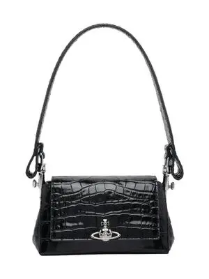 VIVIENNE WESTWOOD Small Hazel Shoulder Bag - Black