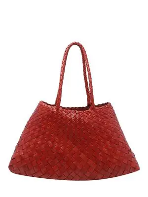 Dragon Diffusion Large Santa Croce Shoulder Bag - Red