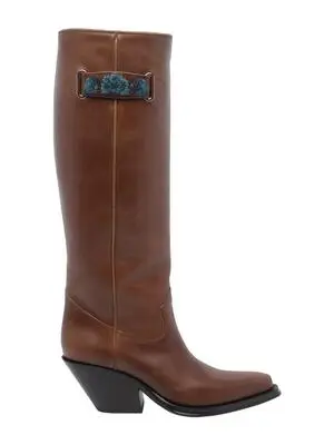 Chloé Texan Boots - Brown