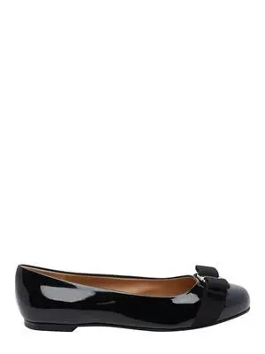 FERRAGAMO Varina New Ballets - Black