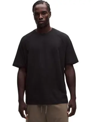 Lululemon Buttery Loopback Short-sleeve Shirt - Black