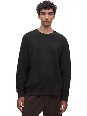 Lululemon Cotton-blend Waffle-knit Long Sleeve Black
