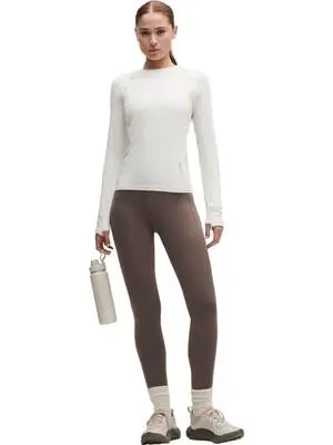 Lululemon Fast And Free 6-pocket Thermal Tight 28" Pinecone