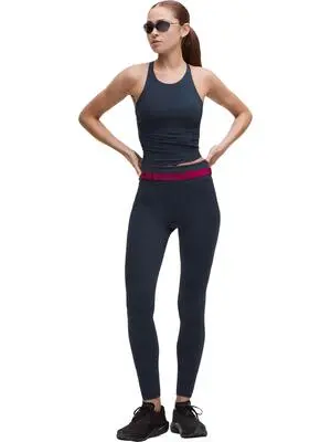 Lululemon Fast And Free 6-pocket Thermal Tight 28" True Navy