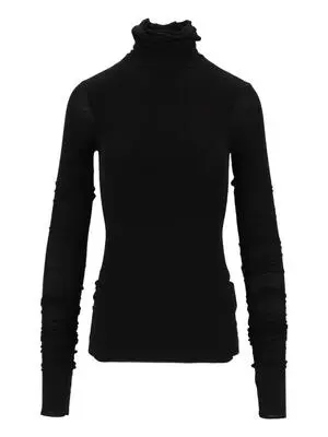 AL DUCA DAOSTA 1902 Long-sleeved Turtleneck - Black