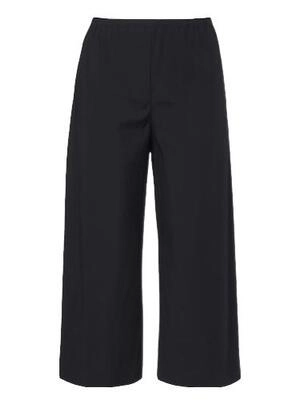 THE ROW Cosmo Cropped Wool Wide-leg Pants