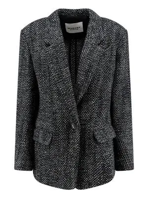 Isabel Marant Étoile Marant Parly Wool Blend Blazer - Multicolor