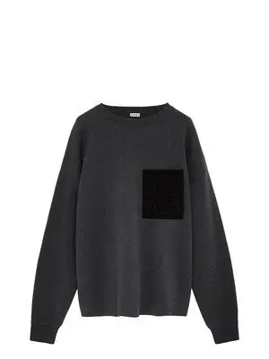 Loewe Loewe Men Loewe Men Anagram Cotton Blend Sweatshirt Multicolor