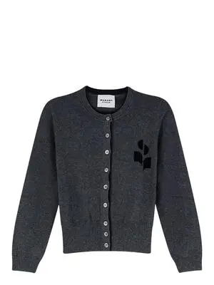 Isabel Marant Étoile Marant Cotton Blend Cardigan - Multicolor