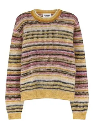 Isabel Marant Étoile Marant Mohair Blend Sweater - Multicolor