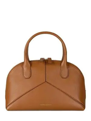 Victoria Beckham Doctor Small Leather Tote Bag - Brown