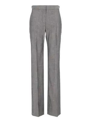 Stella McCartney Straight-leg Twill Trousers - Gray