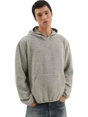 1989 STUDIO Knitted Hoodie - Gray