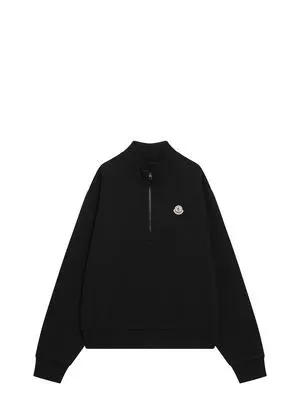 Moncler Half-zip Sweatshirt - Black