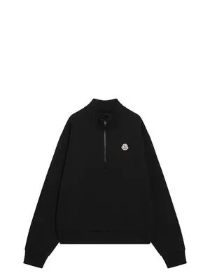 Moncler Half-zip Sweatshirt - Black