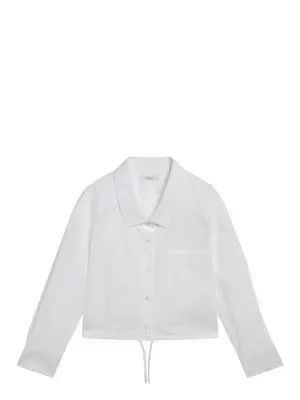 Givenchy Short Poplin Shirt - White