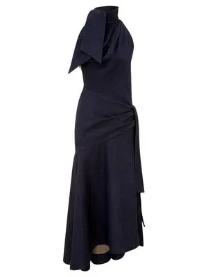 Zimmermann Zimmermann Women Valiant Long Denim Dress Multicolor