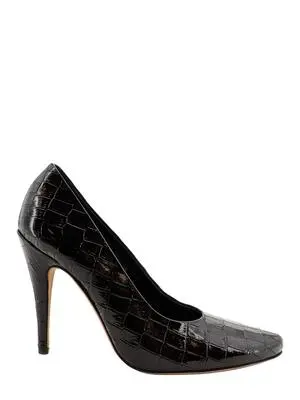 JUDE Jude Women Jerry Leather Decollete With Croco Print Multicolor