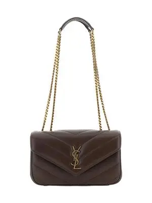 Saint Laurent Saint Laurent Women Small Loulou Chain Bag 7 Daytona Lamb Matelasse Multicolor