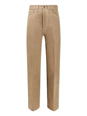 CELINE Celine Women Boyfriend 002 Cotton Trousers