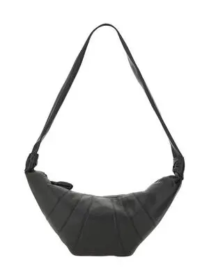 LEMAIRE Borsa Croissant Medium - Black