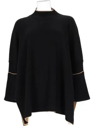 Herno Maglia Oversize In Lana - Black