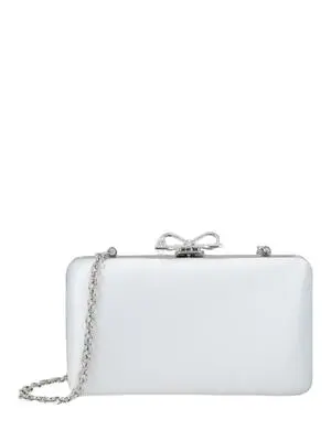 SELF-PORTRAIT Clutch Blu In Raso - Multicolor
