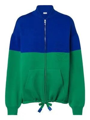 Loewe Anagram Cotton-blend Cardigan - Multicoloured
