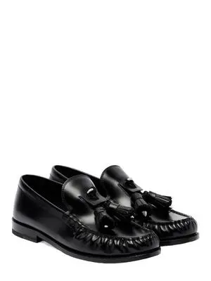 CHRISTIAN LOUBOUTIN Rochelle Leather Loafers - Black