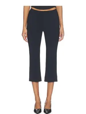 ORSEUND IRIS Orseund Iris Basic Capri Knit Pant In Black.