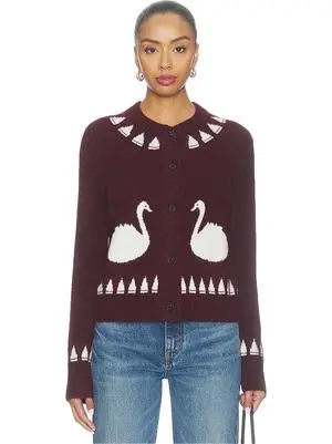 Rails Millie Cardigan In Brown - Swans