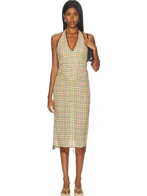SIEDRES Josette Dress In Pink - Multi