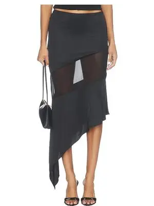 Nbd Roshini Midi Skirt - Black
