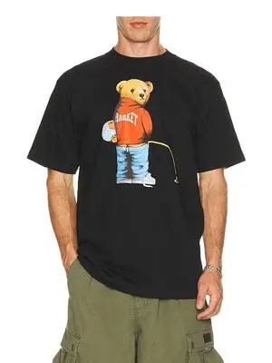 MARKET Trouble Making Bear Tee - Black