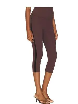 Only Hearts Right Bank Capri Pant - Chocolate