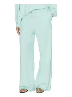 American Vintage Atubay Pant In Blue - Vert Cristal