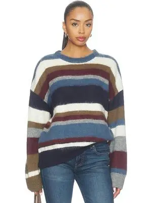 GUIZIO Guizio Hawley Sweater In Blue.