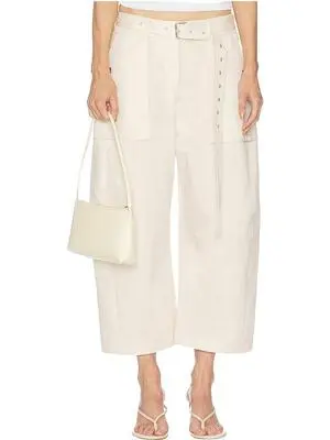 CAMILA COELHO Amalia Pant In Ivory - Bone