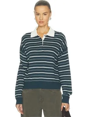 Velvet By Graham & Spencer Kaelin Sweater In Blue - Multi