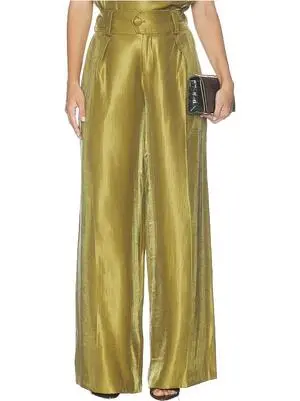 AMANDA UPRICHARD Amanda Uprichard Noho Pants In Olive.