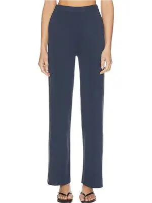 4TH & RECKLESS Mirabelle Knitted Trousers - Navy