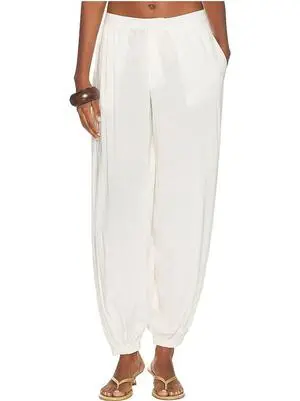 WeWoreWhat Balloon Trouser In White - Cloud