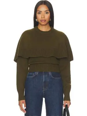 Ronny Kobo Evian Knit Sweater - Olive