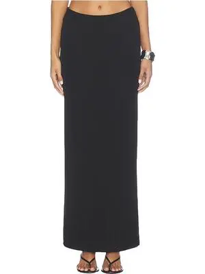 Paris Georgia Half Moon Skirt - Black