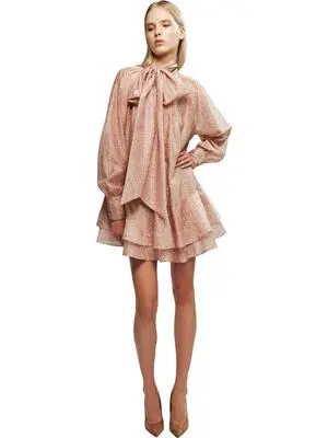 Bardot ADRIE BABYDOLL MINI DRESS LEOPARD PR Leopard Pr