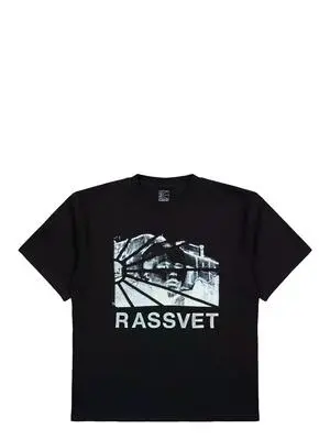 RASSVET Heritage Graphic-print T-shirt - Black