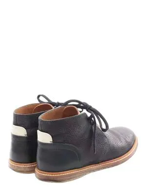 LOUIS VUITTON 2014 Pebble-grain Leather Ankle Boots