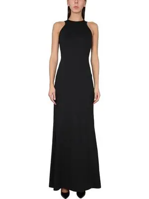 Max Mara Navarra Long Dress - Black