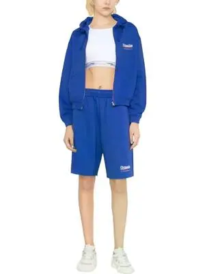 Vetements Frayed Shorts - Blue