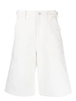 JIL SANDER Short In Denim - White